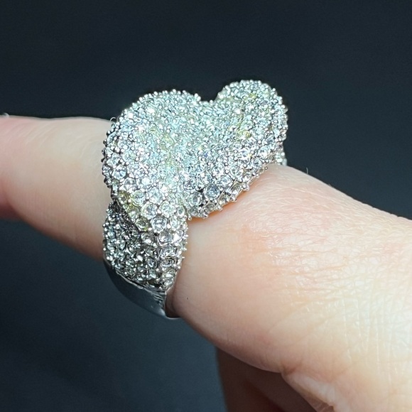 Camille Lucie | Jewelry | New Camille Lucie Silver Cubic Zirconia Ring ...